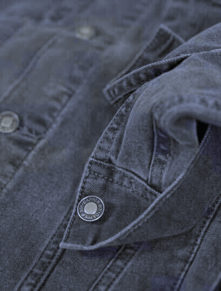 Grey Denim Jacket – Dapper Boi